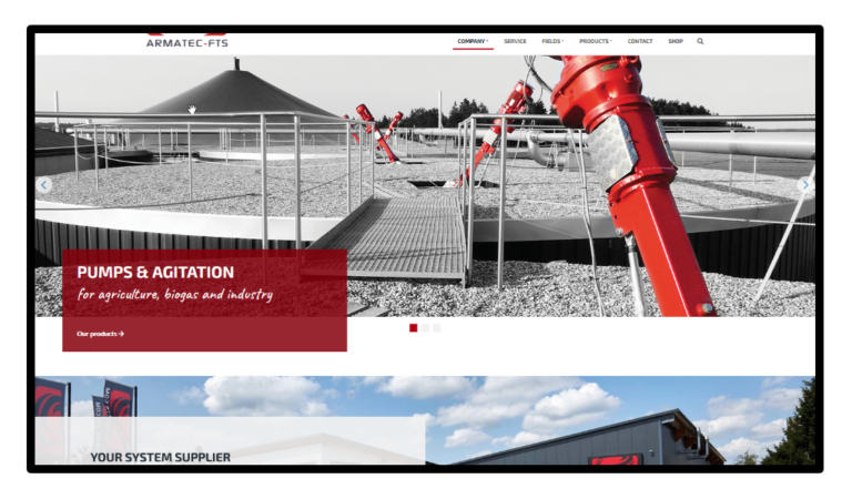 NOW AVAILABLE: OUR NEW WEBSITE! | Armatec FTS GmbH & Co. KG